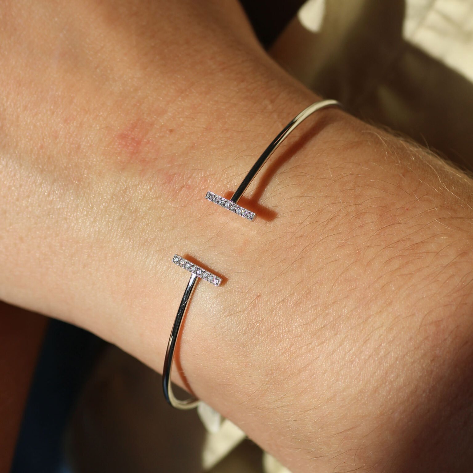 Multiple Diamond Bangle - OROGEM Jewelers